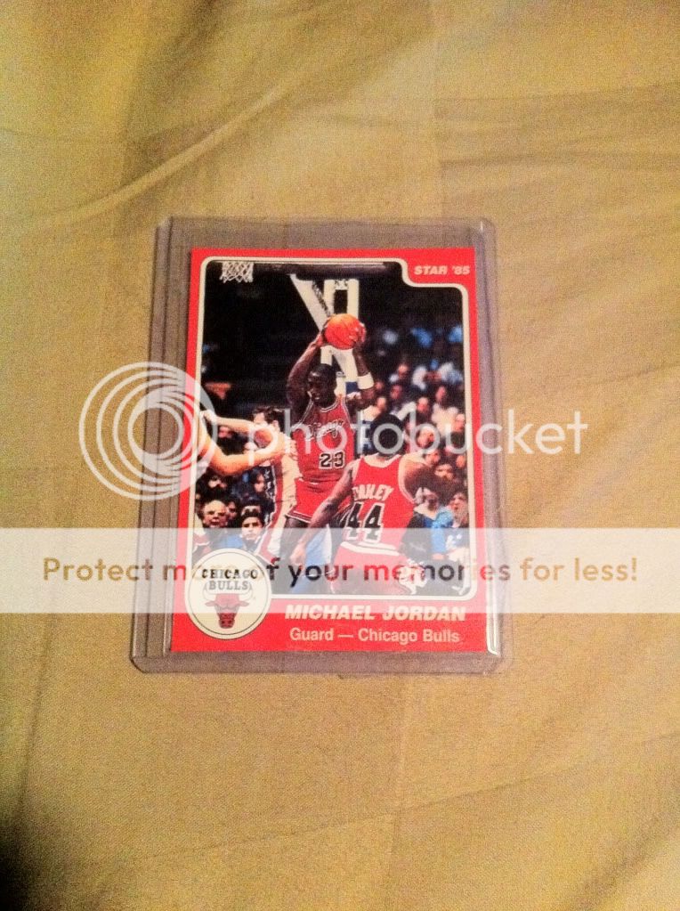 1984 Star Rookie MJ Rookie Great condition. - Blowout Cards Forums