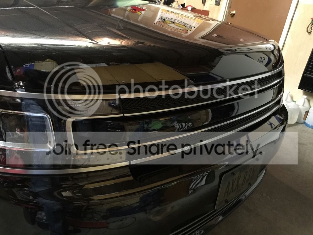 Color of FLEX letters on the hood - Page 2 - Ford Flex Forum