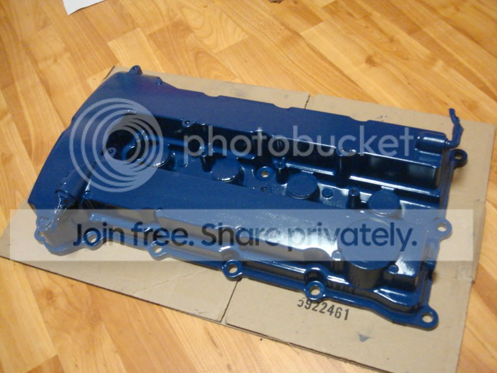 Valve cover painted... | Mitsubishi Lancer Evolution Forum