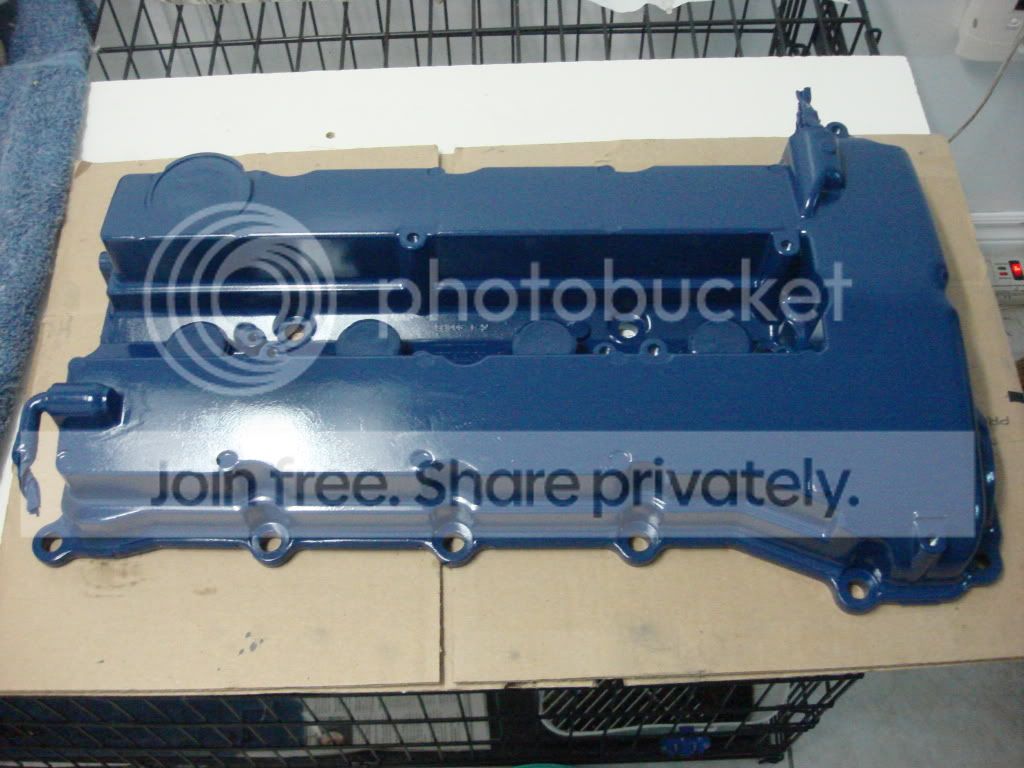 Valve cover painted... | Mitsubishi Lancer Evolution Forum