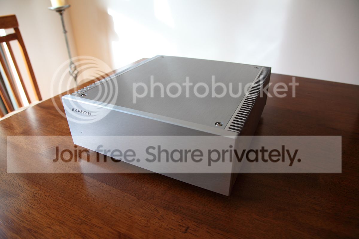NO LONGER AVAILABLE: Burson Audio Timekeeper Power Amp (2 months old ...
