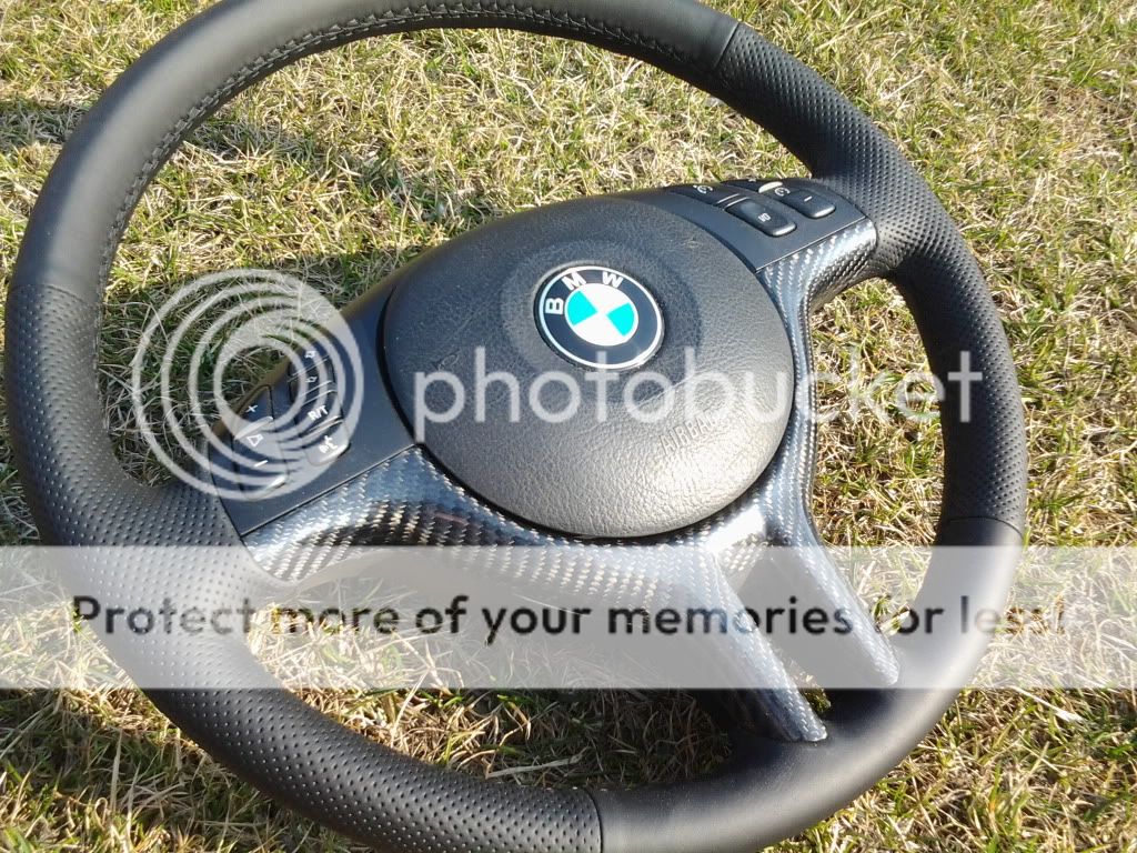 Carbon M and sport steering wheel inserts | BMW Forum - BimmerFest BMW ...